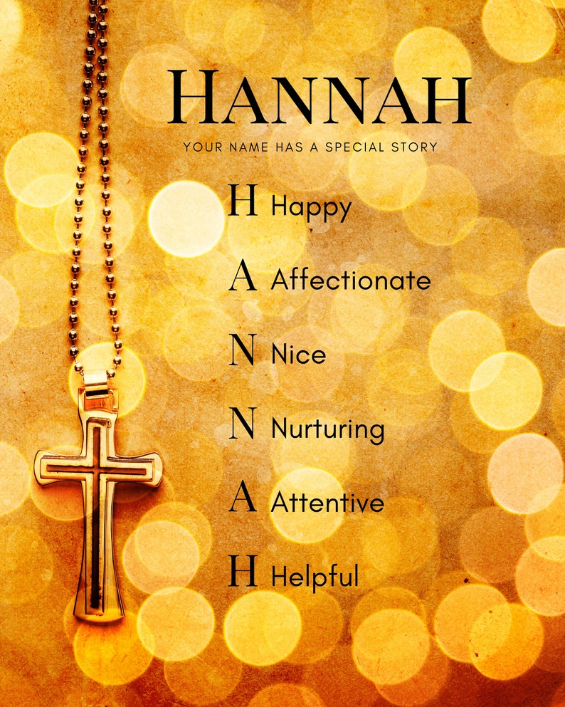 Christian Cross Acrostic for Him or Her, Printable, Digital Download ...