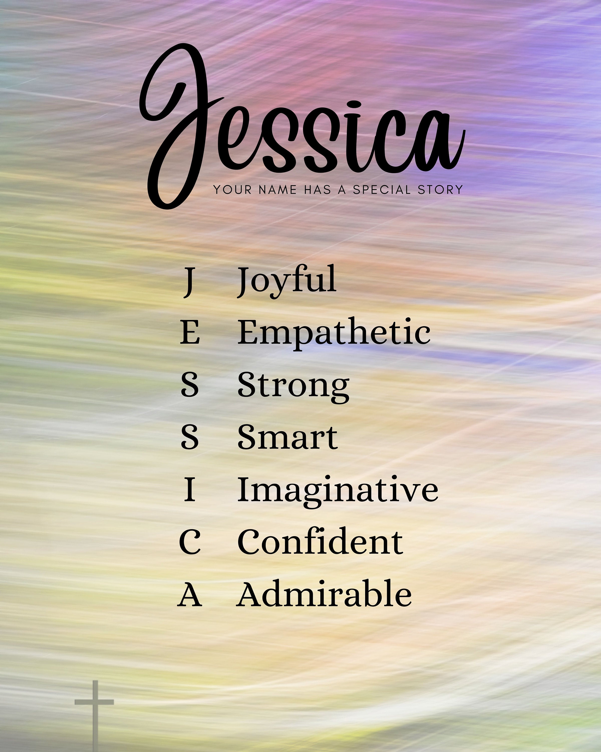 Christian Acrostic for Him or Her, Printable, Digital Download ...