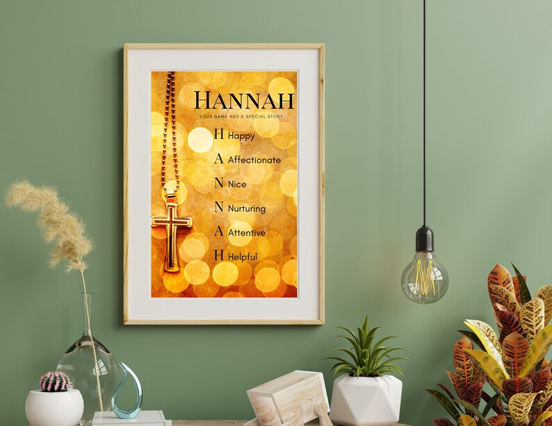 Christian Cross Acrostic for Him or Her Printable Digital - Etsy