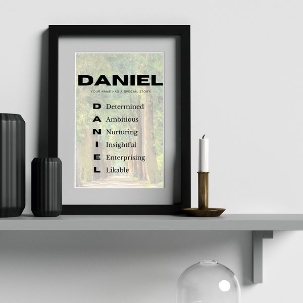 Acrostic Name Poems - Etsy