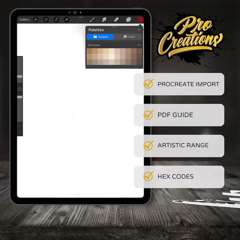 Earth Tones Digital Color Palette – 30 Warm & Natural Shades for ...
