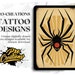 Traditional Tattoo Designs 'spiders' Tattoo Flash Sheet Pdf ...