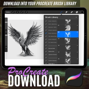 50 Phoenix Procreate Brush Stamps: Tattoo Designs (digital Download) - Etsy