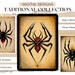 Traditional Tattoo Designs 'spiders' Tattoo Flash Sheet Pdf ...