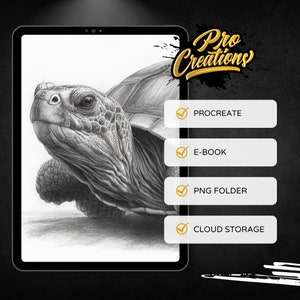 Animal Head Procreate Brush Stamps ‘reptile’ 100 Tattoo Designs ...