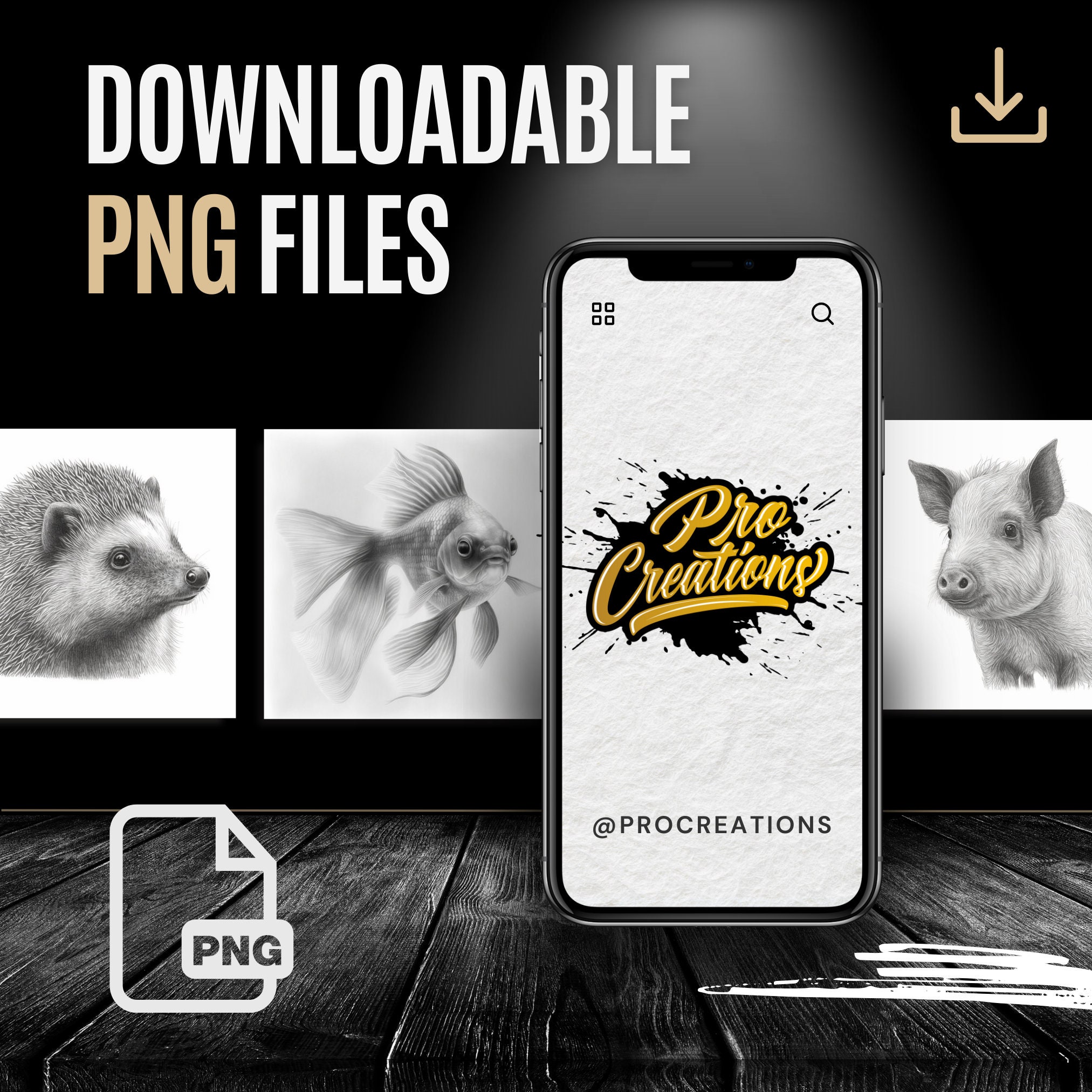 Animal Head Procreate Brush Stamps pets 100 Tattoo Designs Available as ...