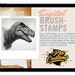 Animal Head Procreate Brush Stamps dinosaurs 60 Tattoo Designs ...