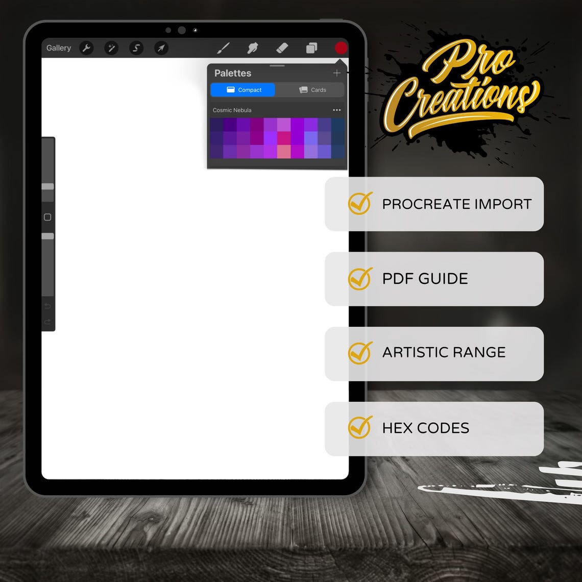 Cosmic Nebula Digital Color Palette – 30 Galactic Hues for Out-of-this ...