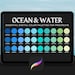 Ocean Water Procreate Color Palette – 30 Serene & Vibrant Shades ...