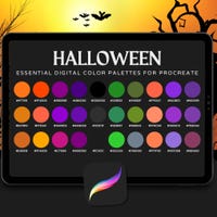 Pastel Goth Procreate Color Palette - Etsy