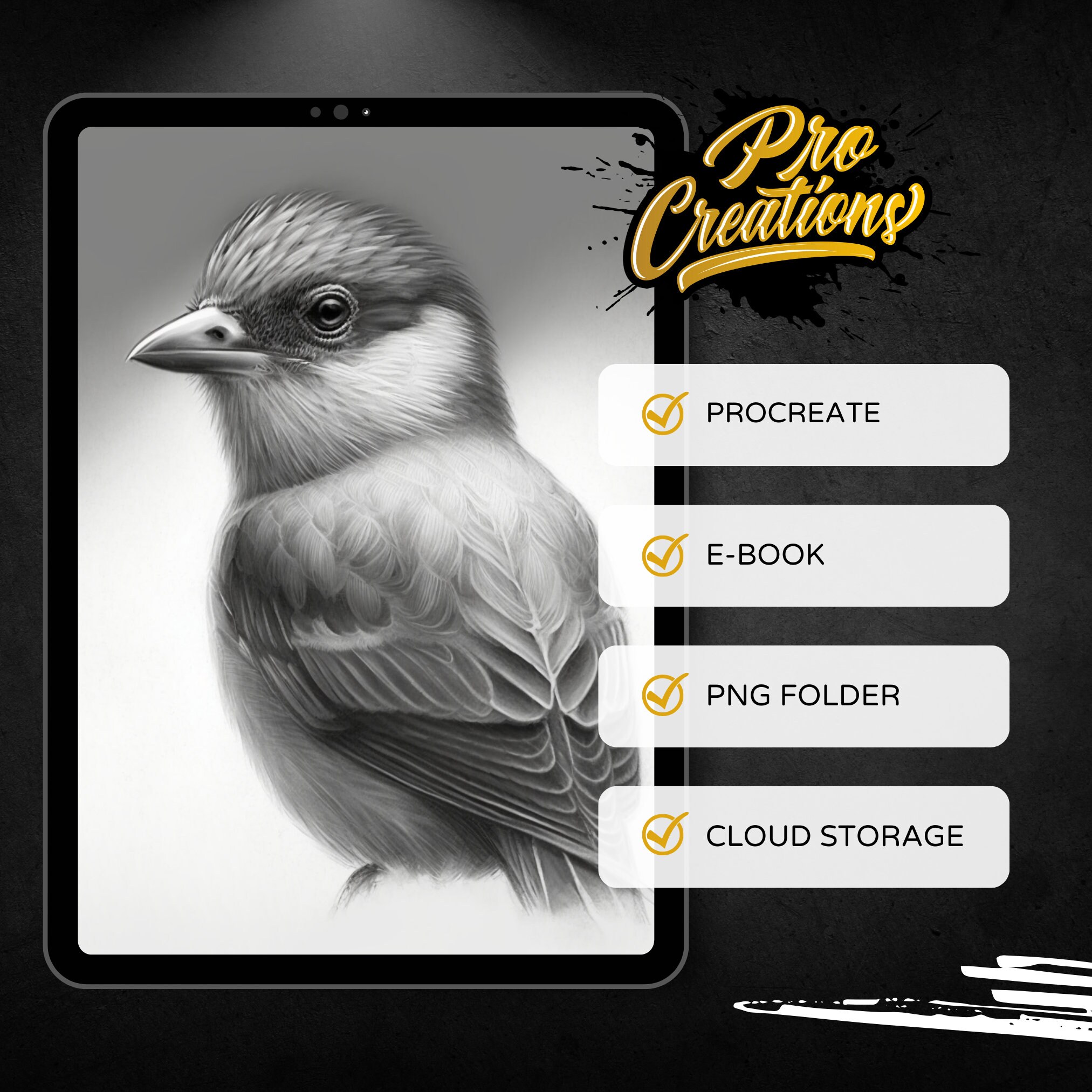 Animal Head Procreate Brush Stamps pets 100 Tattoo Designs Available as ...