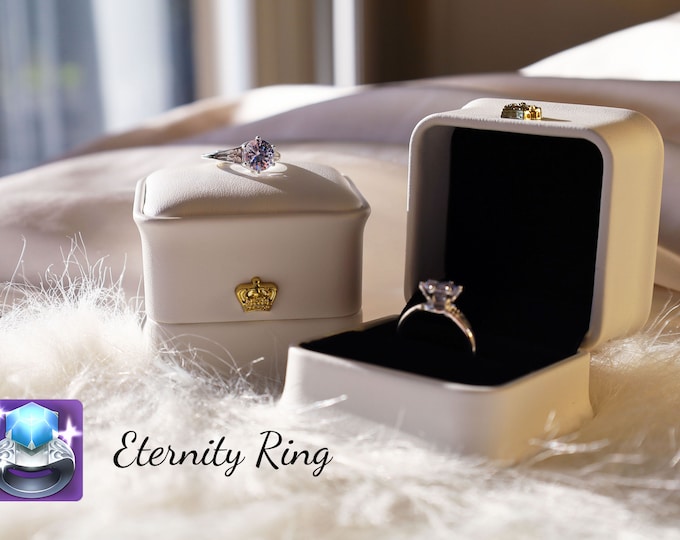 Final Fantasy XIV Eternity Ring Wedding Band Cosplay - Etsy