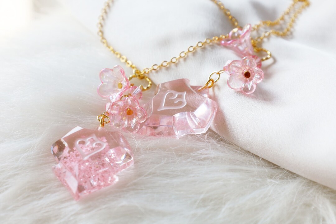 9/12 Restocked | FFXIV Job Stone Keychain/necklace - Blossoms - Etsy