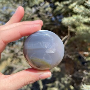 Ocean Orca Agate Palm Stone Polished Orca Agate Palmstone Ocean Blue ...