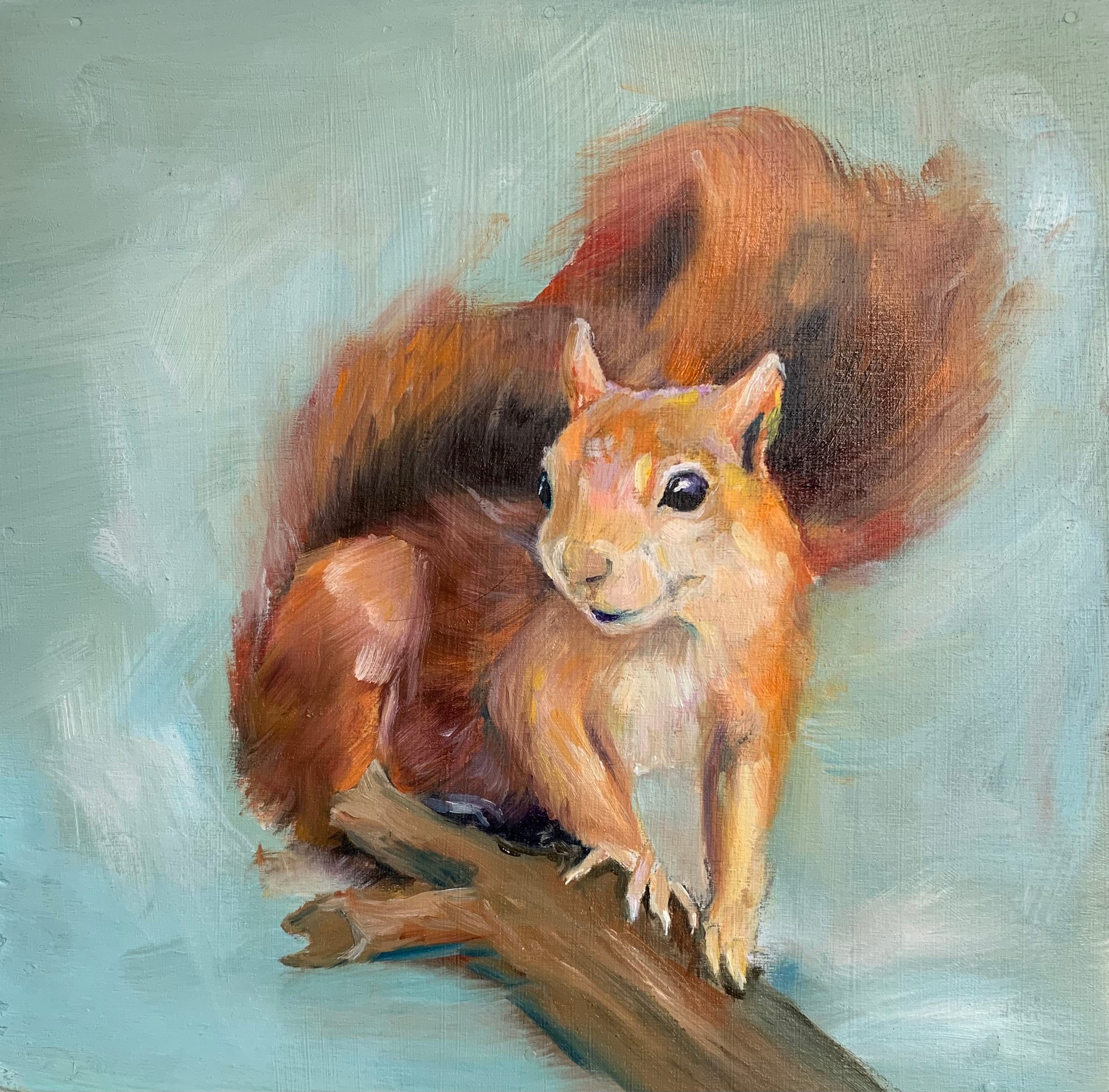 Wildlife Oil Painting