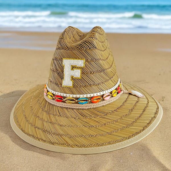 Custom Straw Hat Kids - Etsy