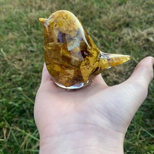 Funeral Flower Keepsake Large Bird, Memorial Service Keepsake Songbird ...