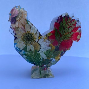 Funeral Flower Keepsake Chicken, Memorial Service Keepsake Chicken ...