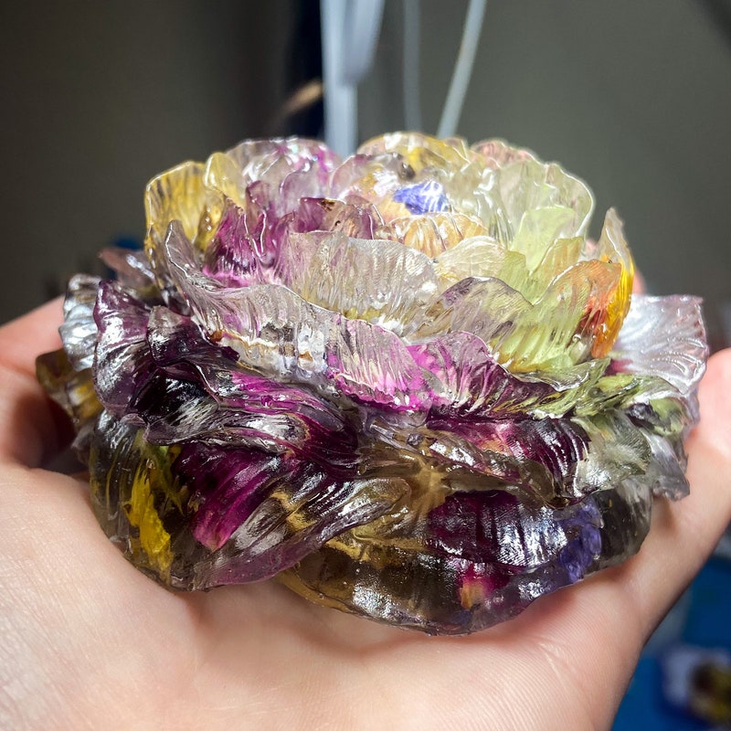 Flower Paperweight - Etsy