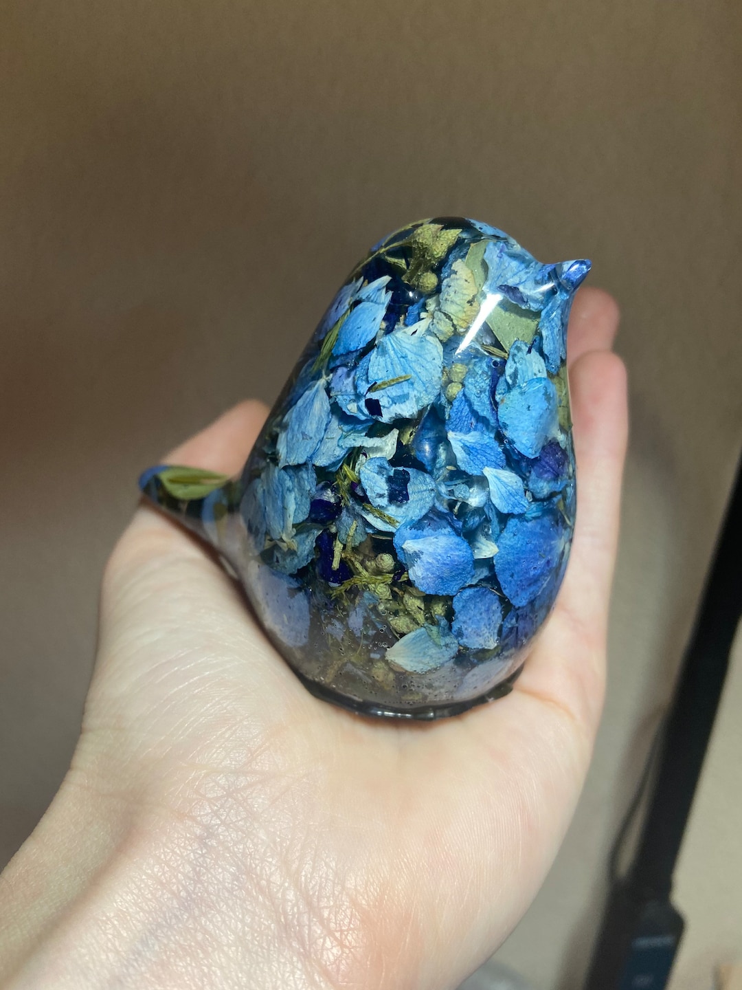 Funeral Flower Keepsake Large Bird, Memorial Service Keepsake Songbird ...