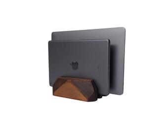 Laptop Stand Vertical Wood - Etsy