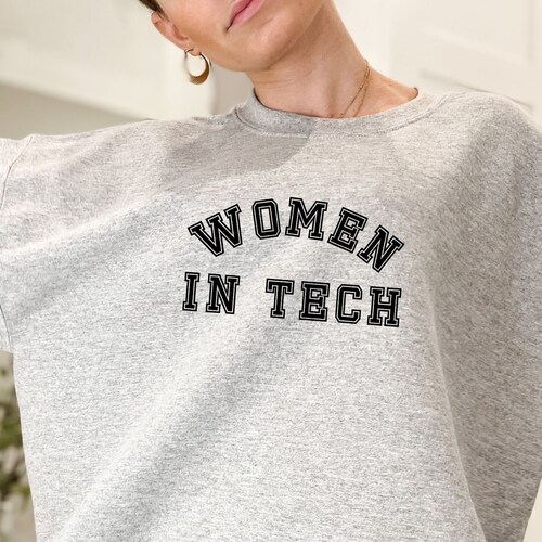 Women in Tech Sweatshirt Women in Tech Sweater Software - Etsy