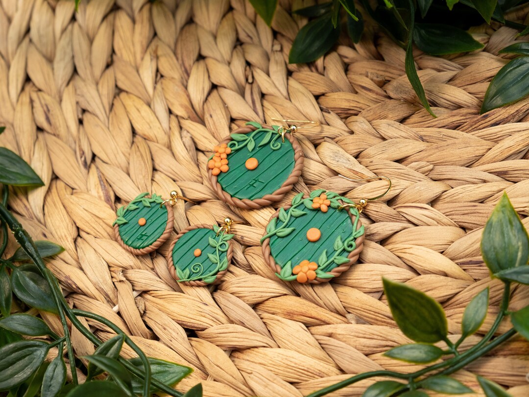 Hobbit Door Earrings | Lord of the Rings Earrings | LOTR Jewelry ...