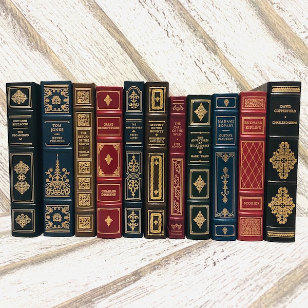 Leather Bound Classics - Etsy