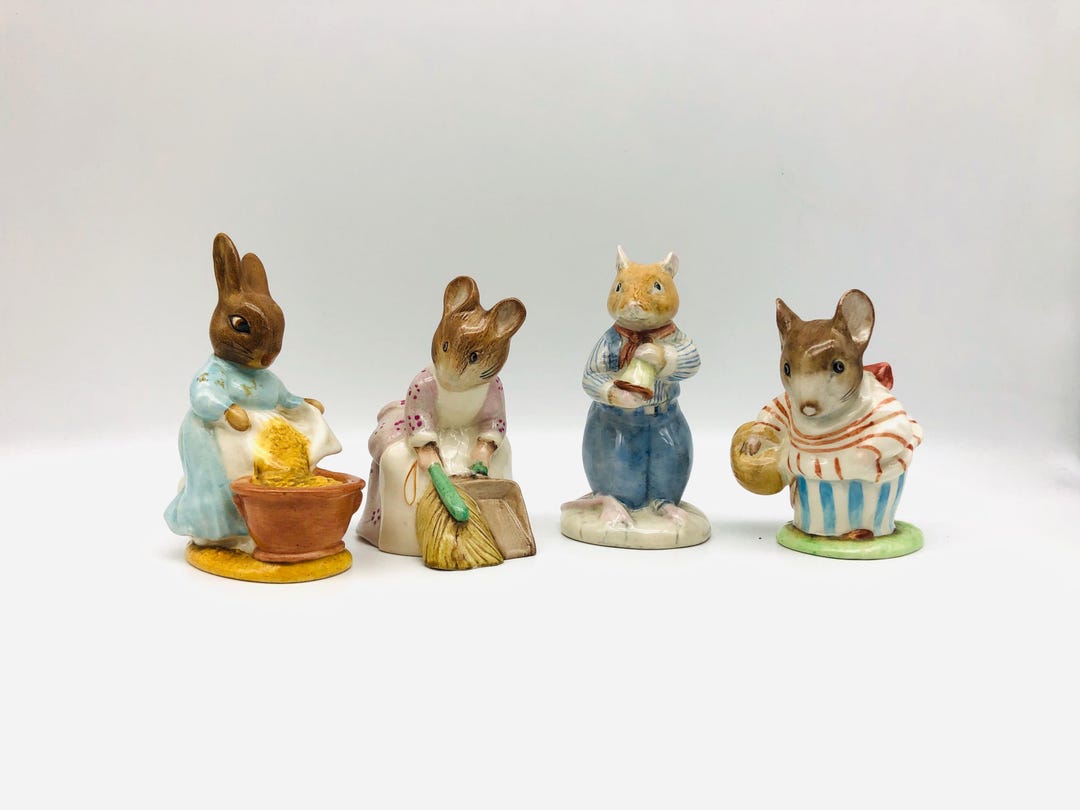 Vintage Beatrix Potter Figurines, Beswick England, Royal Albert, Royal ...