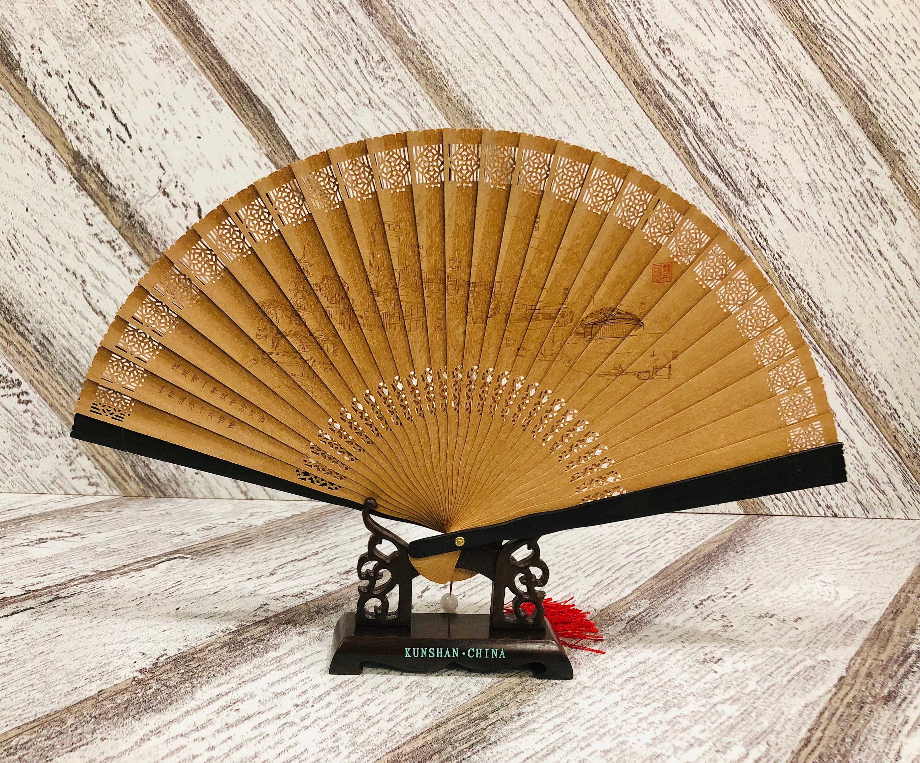 Stand Up Decorative Fans