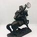 Antique Buffalo Bill Cody Wild West Statue, Cast Metal Spelter Statue ...