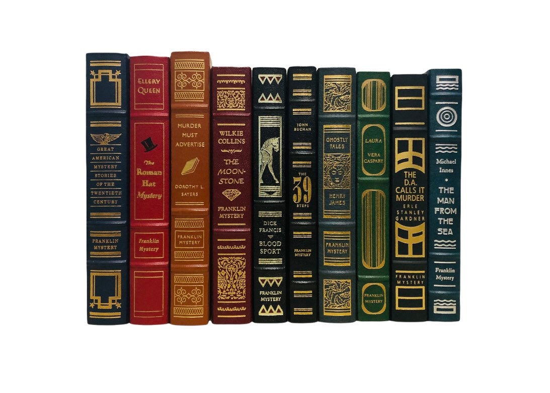 FRANKLIN LIBRARY Books, Franklin Library of Mystery Masterpieces ...