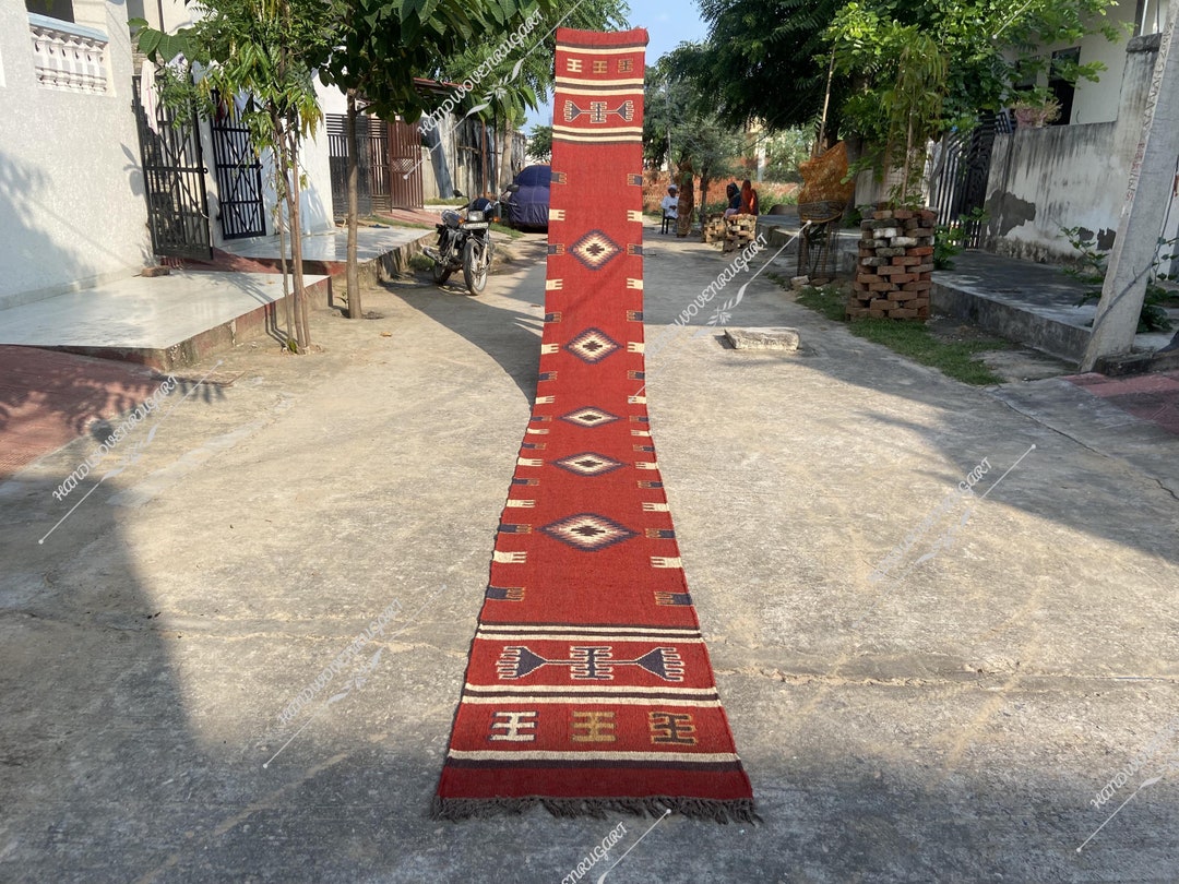 Handmade Navajo Kilim Rug, Aztec Rug,accent Rug, Outdoor Rug/indoor Rug ...