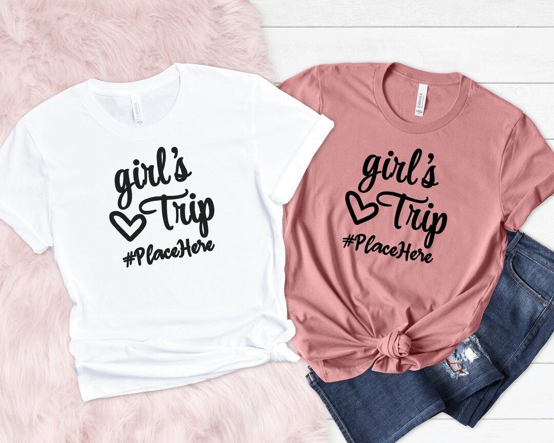 Girls Trip Shirt, Custom Girls Trip Tshirt, Matching Girls T Shirt ...