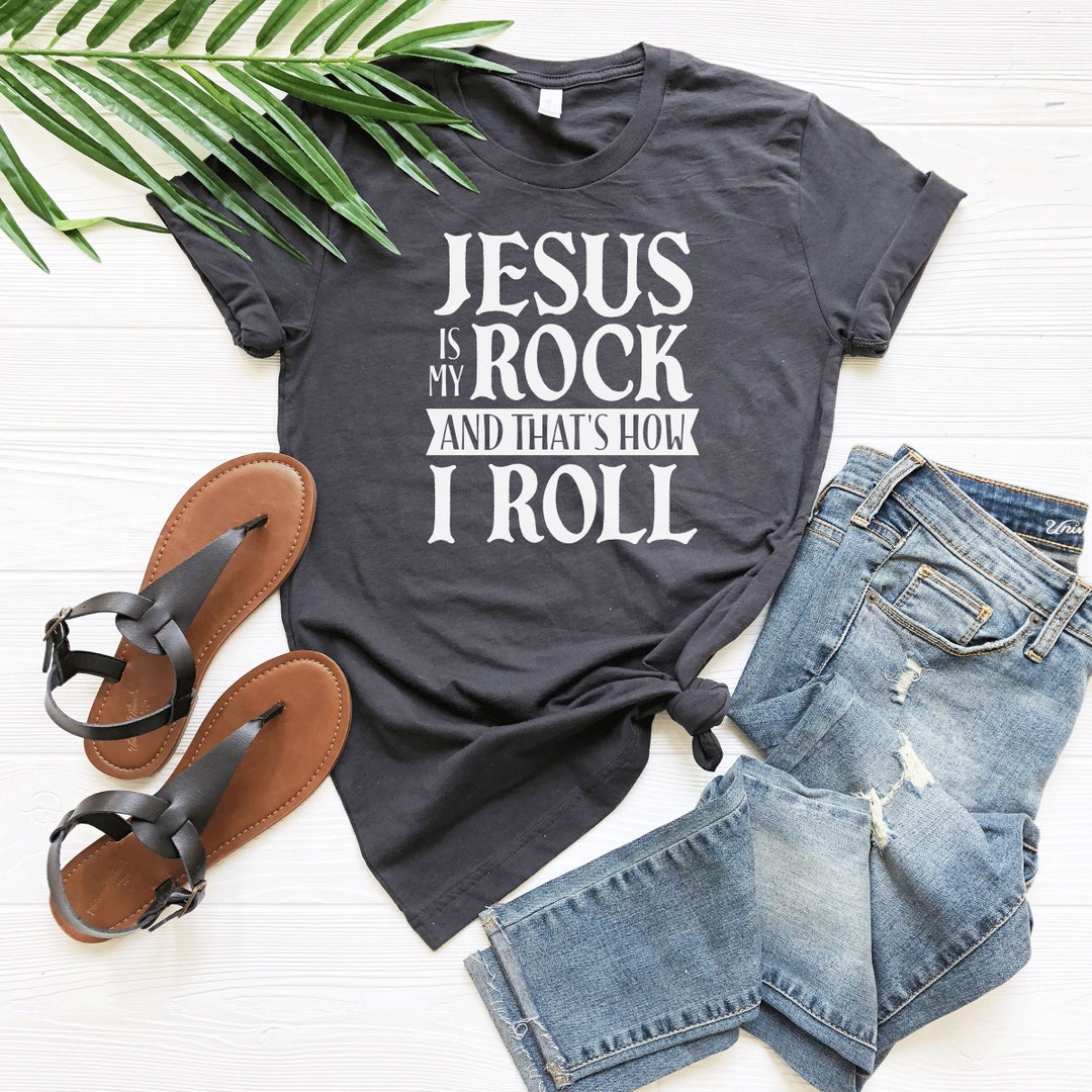 Christian T-shirt Unisex,rock and Roll T Shirt Women Men,faith Cross ...