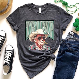 Cowboy Western Make America Great Donald Daddy,western Cowboy Trump T ...