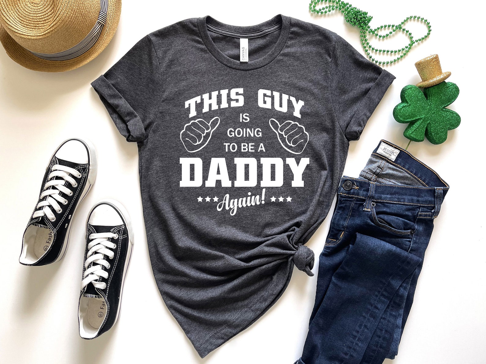 Baby Announcement Shirt for New Dad, This Guy is Going to Be Daddy ...
