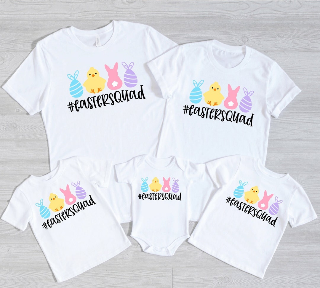 Easter Shirts, Easter Squad Shirts, Family Matching T-shirts,family ...