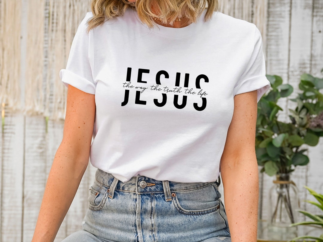 Jesus Christ T-shirt , Trendy Jesus T-shirt, Trendy Christian Gift ...