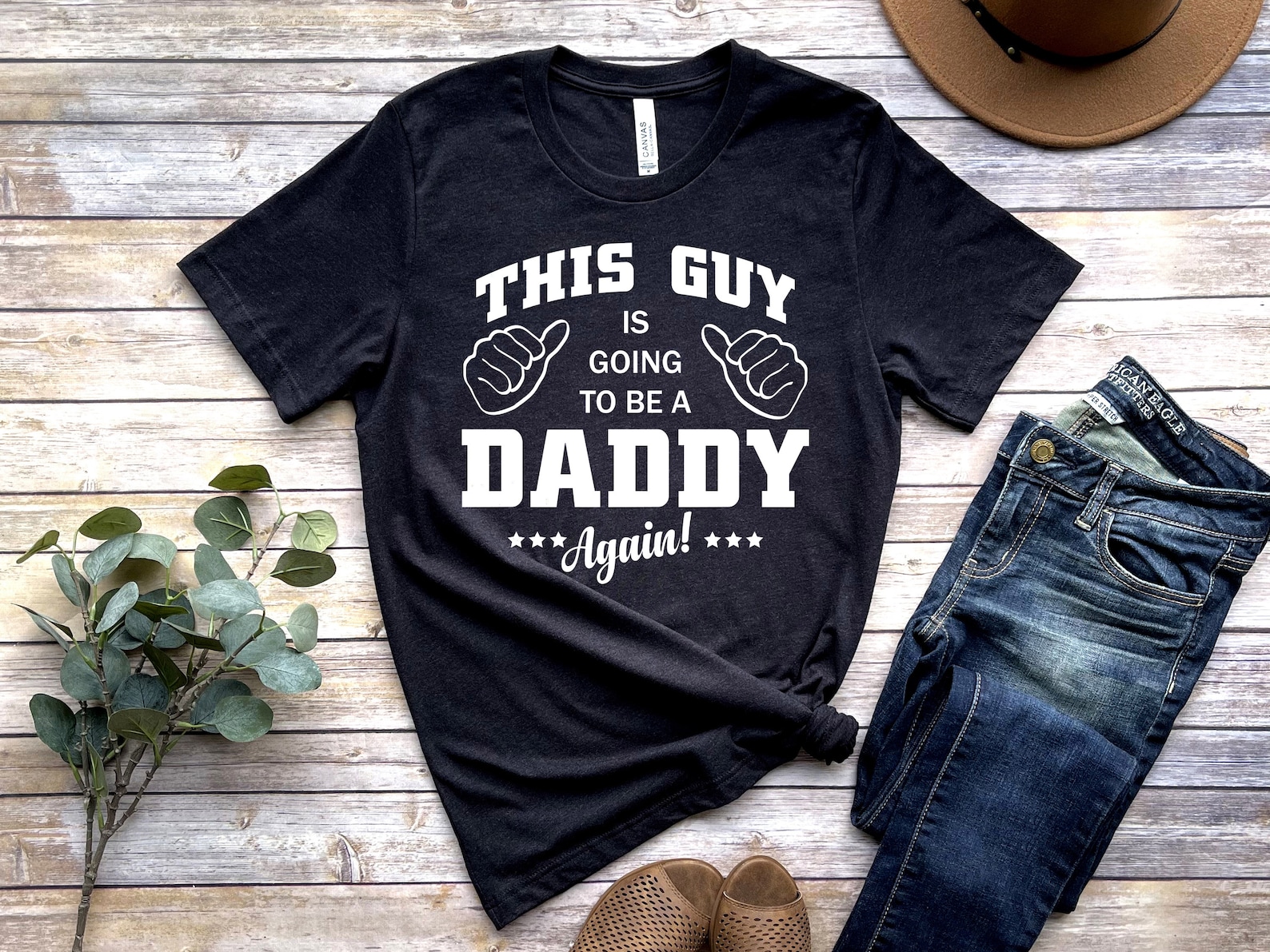 Baby Announcement Shirt for New Dad, This Guy is Going to Be Daddy ...