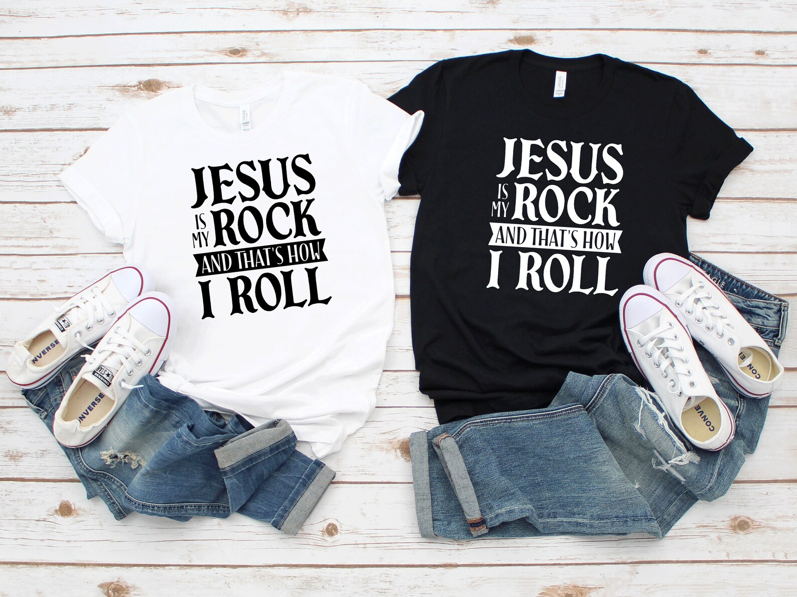 Christian T-shirt Unisex,rock and Roll T Shirt Women Men,faith Cross ...
