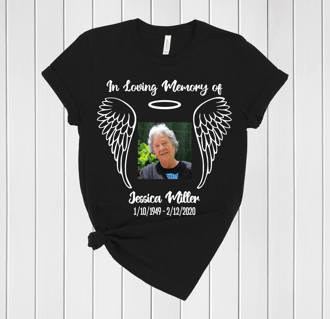 Custom Memorial T Shirt in Loving Memory T-shirt R.I.P. - Etsy