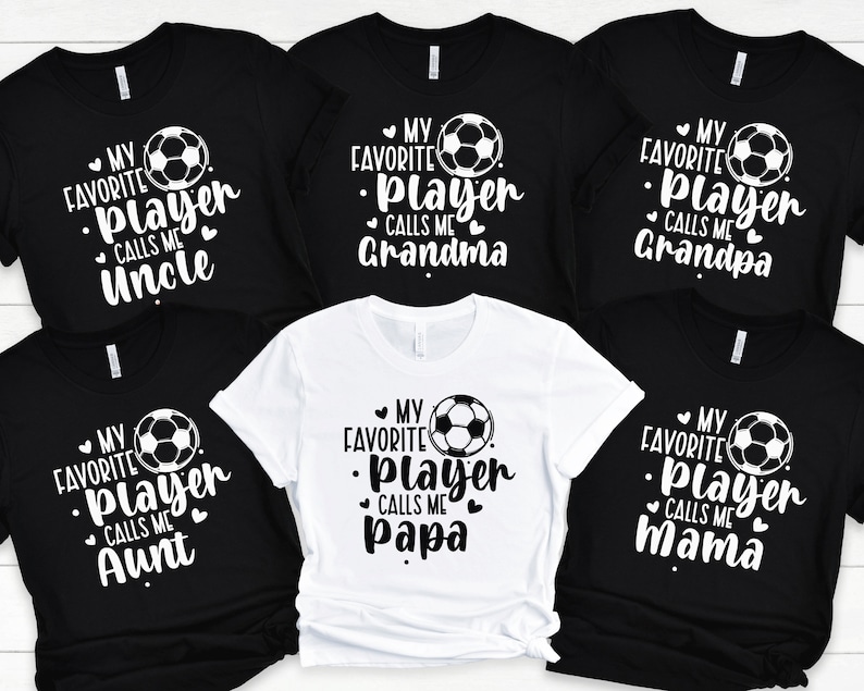 Custom Family Soccer Shirt Personalized Soccer Shirt Family - Etsy