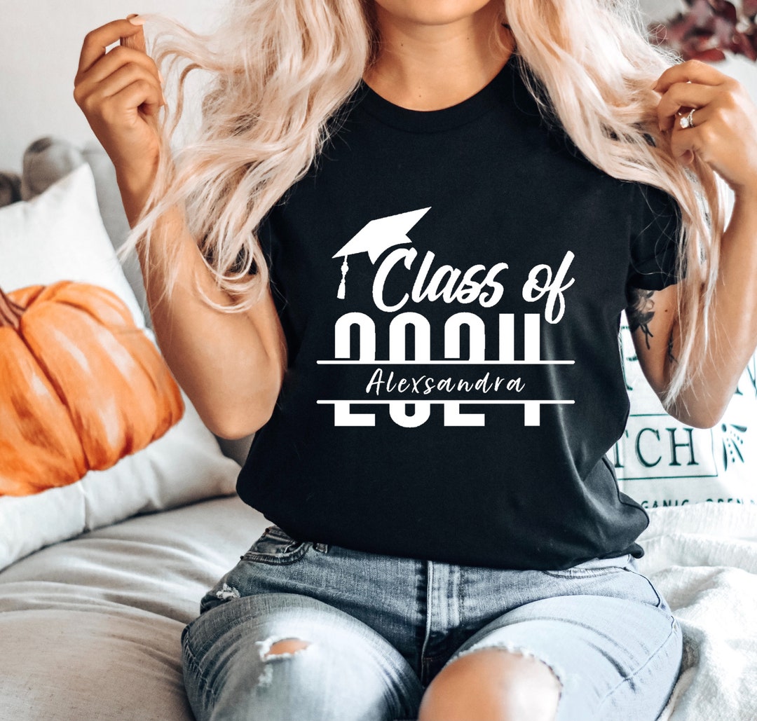 Custom Senior 2026 Graduation T-shirt, Personalized Graduation T-shirt ...
