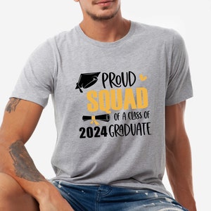 Personalized Graduation Group Shirt, 2024senior T-shirt, Graduate Class ...