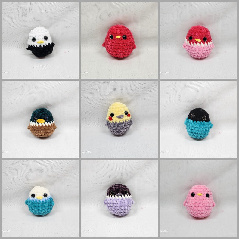 Squishy Birds - Etsy