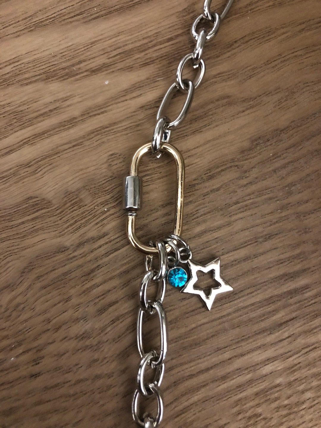 Mixed Metal Layering Chain Necklace - Etsy