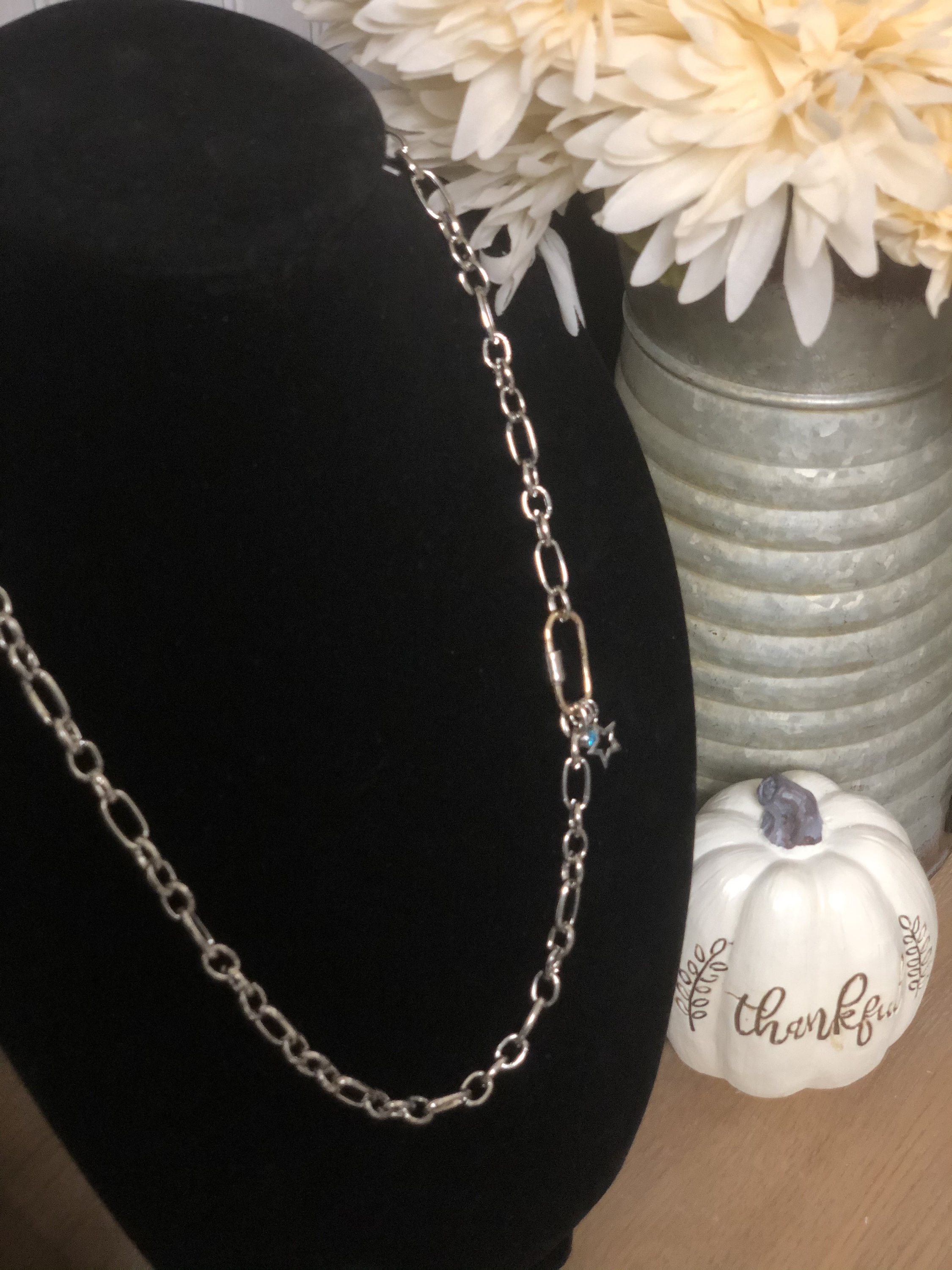 Mixed Metal Layering Chain Necklace - Etsy