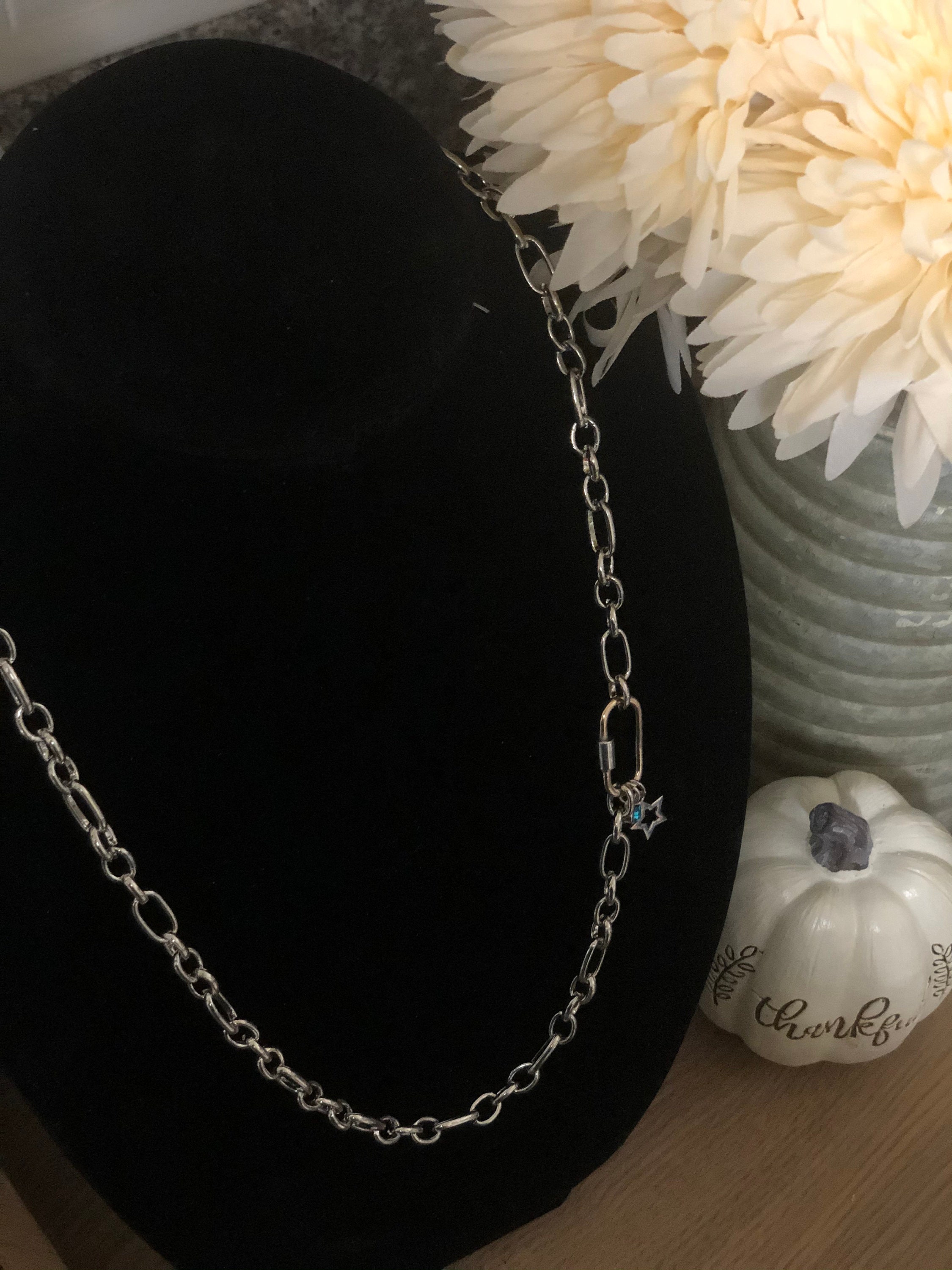 Mixed Metal Layering Chain Necklace - Etsy