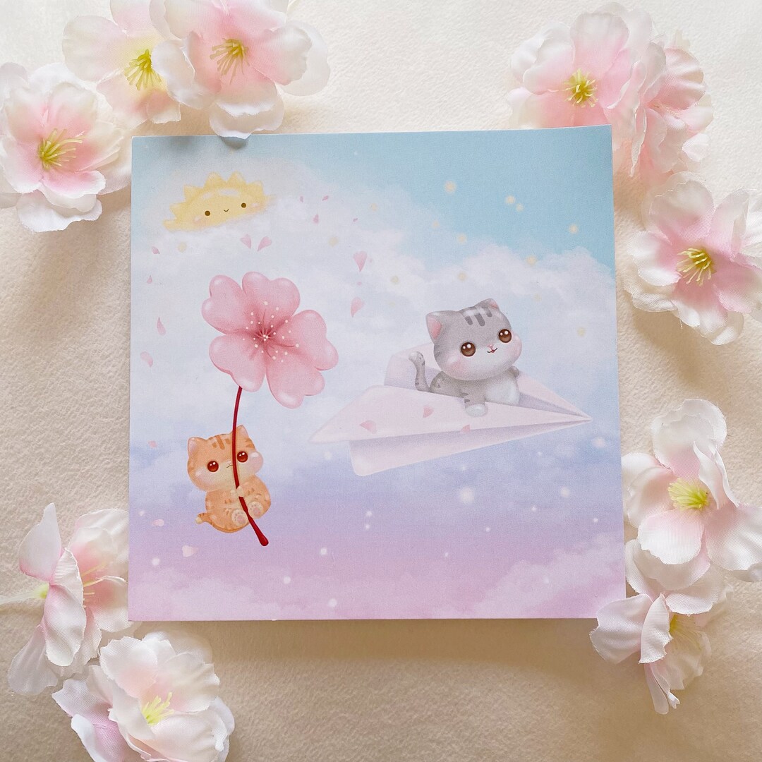 Midnight Fish, Snuggling Kitties, Frog and Bear | Cute Art Prints - Etsy